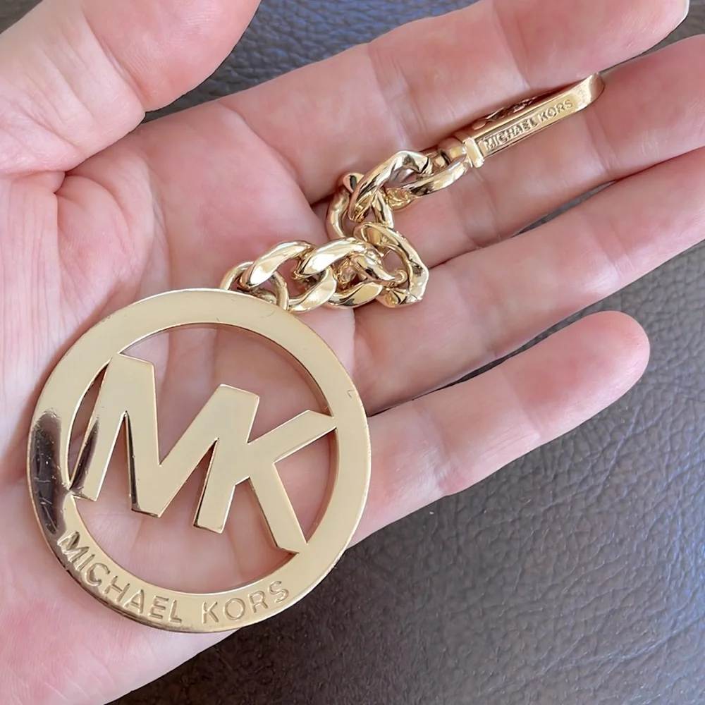 Michael Kors | Accessories | Michael Michael Kors Mk Circle Key Fob ...